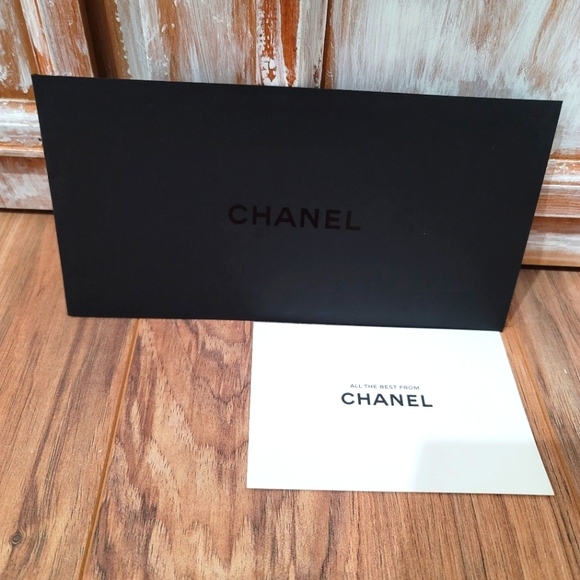 CHANEL | Accessories | Chanel Envelope And Card | Poshmark